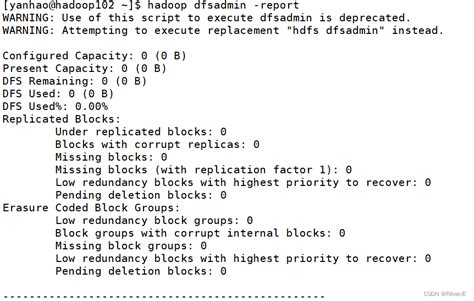 在hadoop中使用命令hadoop Dfsadmin Report没有出现live Datanodes相关代码、使用java Api上传