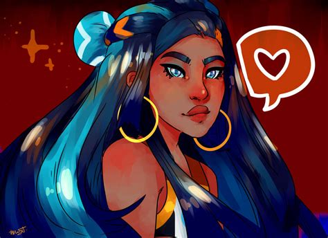 Pokemon Trainer Nessa By Tangosteens On Deviantart