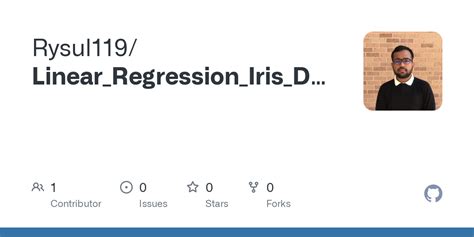Github Rysul119 Linear Regression Iris Dataset