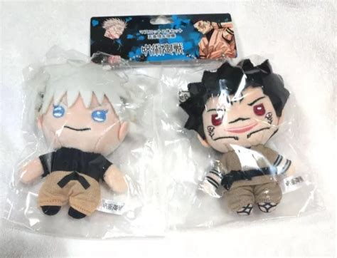Jump Festa 2024 Jujutsu Kaisen Gojo Satoru And Sakuna Plush Mascot Set