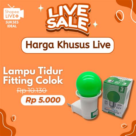 Jual Lampu Tidur Fitting Colok Saklar E Lampu Tidur Warna Warni Shopee Indonesia