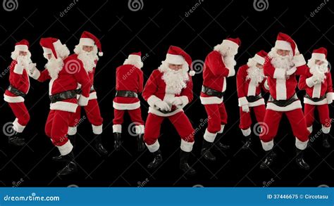 Black Santa Claus Background