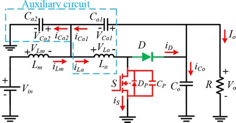 proposed soft‐switching auxiliary circuit with conventional boost