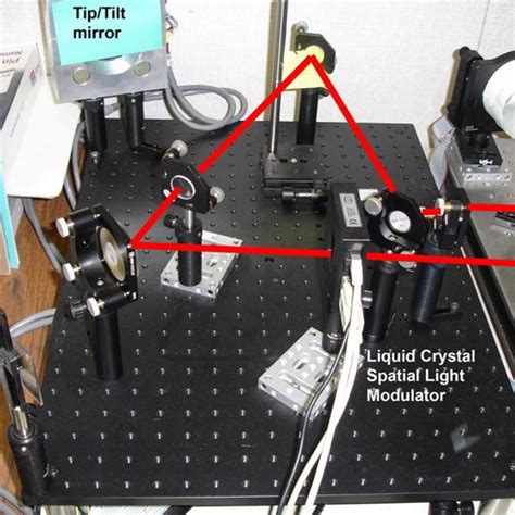Spatial Light Modulator In The Optical System Incoming Beam Passes Download Scientific Diagram