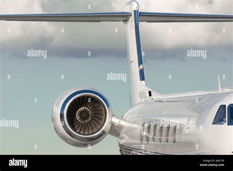 Jet Aircraft Engine Thrust Airplane Small Private Plane Aviation Stock Photo Royalty Free Image