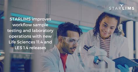 Starlims On Linkedin Starlims Improves Workflow Sample Testing And