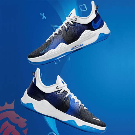 First Look Nike Pg 5 Playstation 5 Blue Colorway Yankeekicks Yankeekicks Online