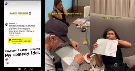 大馬網紅許願「想去香港見你」 星爺現身陪同用餐「還送親筆簽名」 娛樂 Ctwant