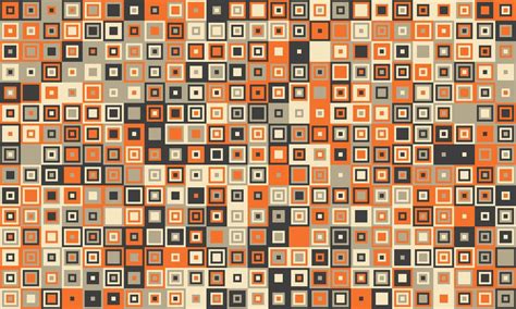 Minimalist Grid Design With Ornate Details And Bright Colours Perfect For Textile Cover Art