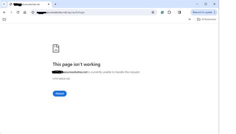 Next Js Api Auth Login Works In Localhost But Returns Error In