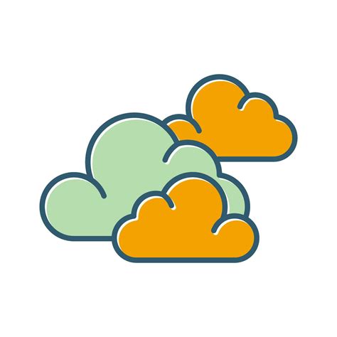 Cloudy Vector Icon 28254474 Vector Art At Vecteezy