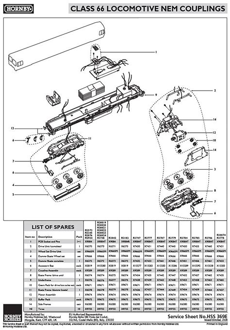 X6372 Class 66 Complete Dummy Bogie R2954