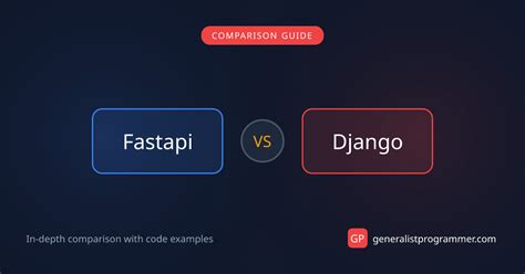 Fastapi Vs Django Complete 2025 Python Framework Comparison