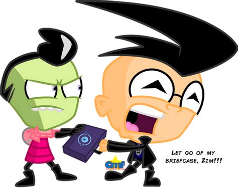 Let Go Of My Briefcase Zim By Tinytoonyzimfan On Deviantart