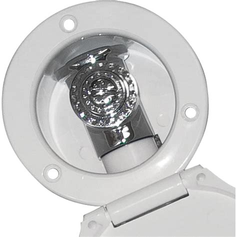 Transom Shower Box Recessed With Ss Hose 51065 Boat Warehouse