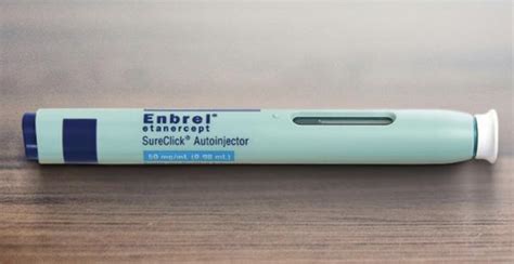 Enbrel 50 Mgml Single Dose Prefilled Sureclick Autoinjector Images