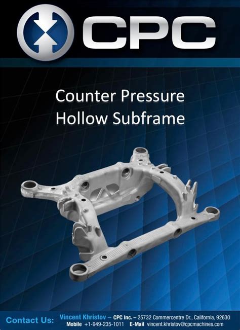 Cpc Machines On Linkedin Castings Aluminum Chassis