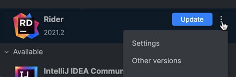 How To Run Jetbrains Rider In Internal Mode Rider Support Jetbrains