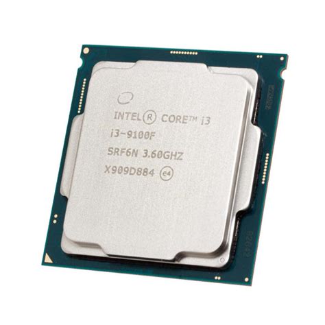 Processador Intel LGA 1151 Core I3 9100F 3 6GHz 6Mb LGA Oem