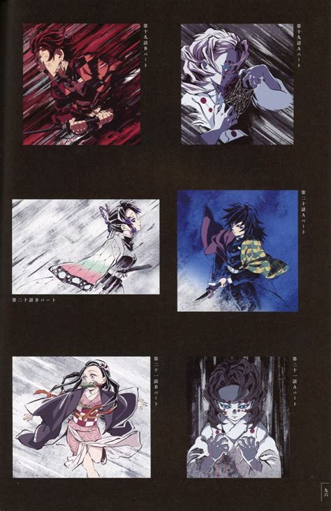 Demon Slayer Kimetsu No Yaiba Animation Illustration Book Kirokushu