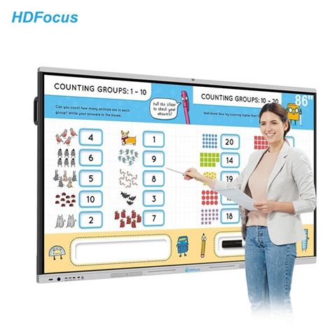 China Customized Best Interactive Flat Panel For Classroom Manufacturers Suppliers Factory