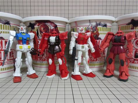 【シリーズ】カップヌードル コラボ：カップガンプラ 2011年 1stシリーズ（カップヌードル40周年） Taqqのプラモ・模型帳