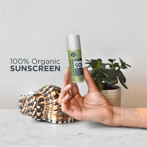 100 Organic Sunscreen Sensitive Skin Sparms
