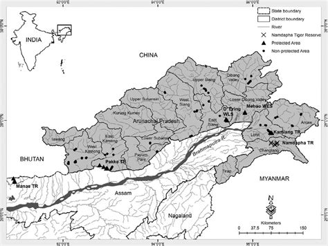 A Map Showing The Different River Systems With Sites Sampled N 81 Download Scientific