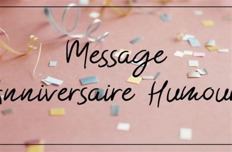 Texte et Idée de Message Anniversaire 20 ans Juste un Message