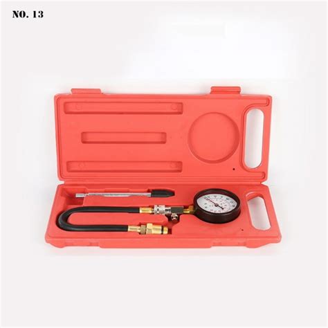 Compression Tester Kit Olajnyomás Mérő Nyomásmérő Benzines Motor