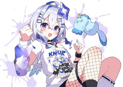 Amane Kanata Upao And Amane Kanata Hololive Drawn By Fragir Danbooru