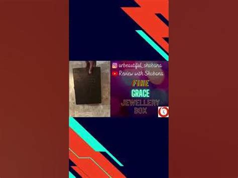 Fine Grace Jewellery Box|Oriflame|Review with Shobana - YouTube