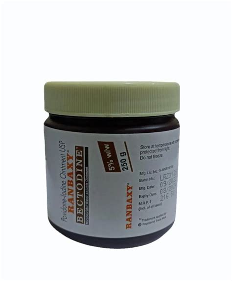 Natural Povidone Iodine Ointment For Agriculture Packaging Type