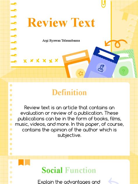 Review Text Pdf