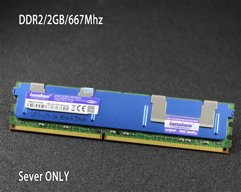 Original Chipset Used 2gb Ddr2 667mhz 667 2g Pc2 5300 Pure Radiator Ecc