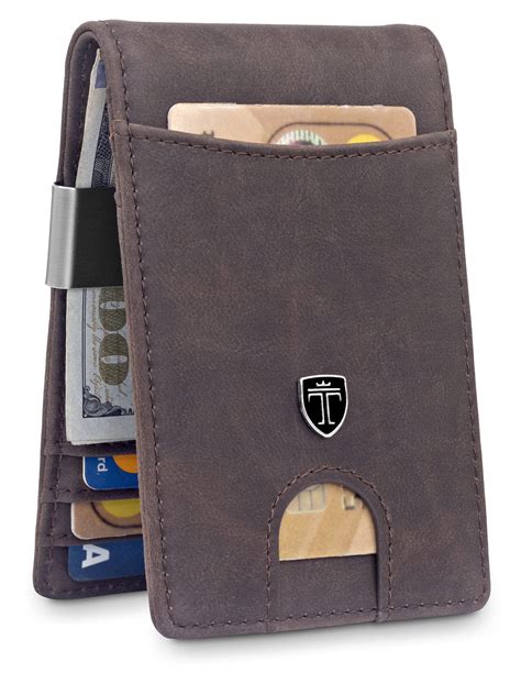 Travando Money Clip Wallet Rio Mens Wallets Slim Front Pocket Rfid Blocking