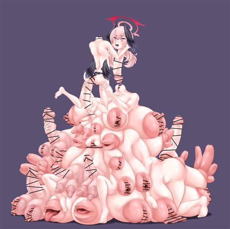 Rule 34 Bar Censor Blue Archive Body Horror Breasts Censored Clitoris Erect Clitoris Female