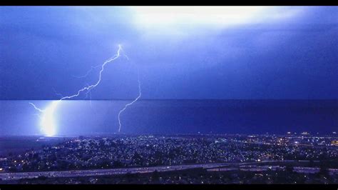 Watch what happens when you fly a drone in lightning storm - YouTube