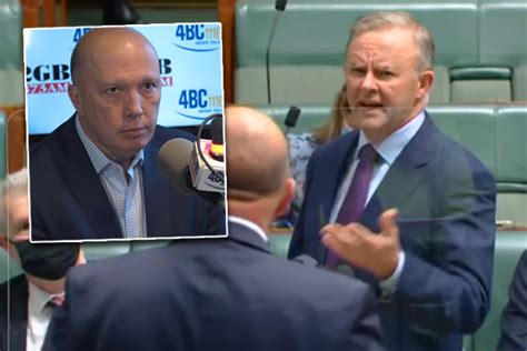 Boofhead Peter Dutton Reacts To Friendship With Socialist Anthony Albanese