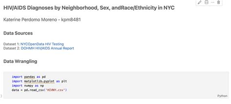 GitHub KaterinPerdom HIV AIDS HIV AIDS Diagnoses By Neighborhood Sex AndRace Ethnicity In NYC