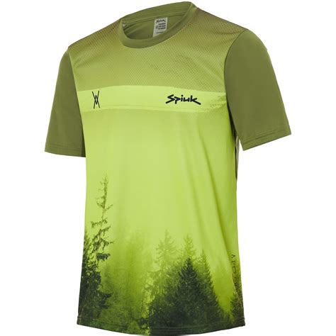 Spiuk ALL TERRAIN Shirt Met Korte Mouwen Heren Khaki Green BIKE24