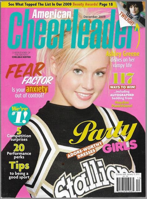 American Cheerleader December 2009 Fear Factor Is Your Anxiet