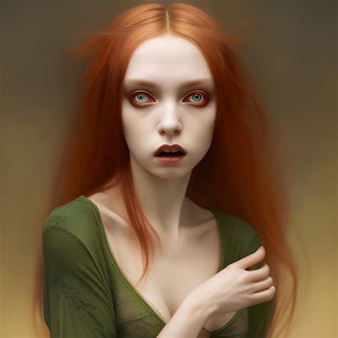 Alluring Vampire Girl By Ai Art Phoenix On Deviantart