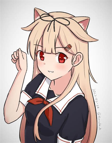 Yuudachi And Yuudachi Kai Ni Kantai Collection Drawn By Konatok