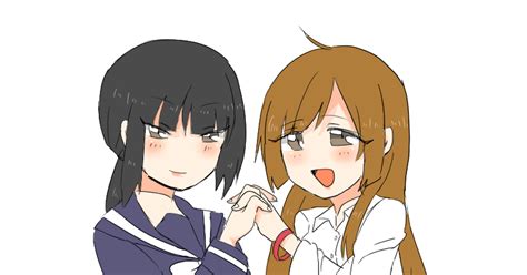創作 創作百合 ゴミバコのマンガ 百合 オリジナル Pixiv
