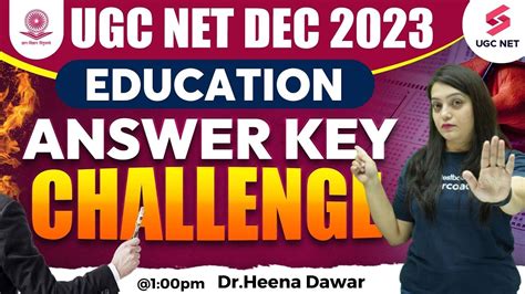 Ugc Net Dec 2023 Answer Key Challenge Ugc Net Education Answer Key