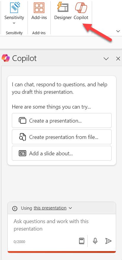 Using Microsoft S Copilot AI In PowerPoint