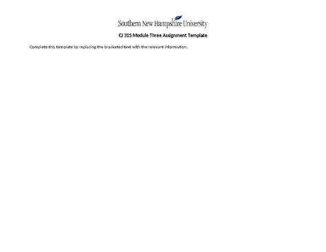 Cj Module Three Assignment Template Cj Module Three