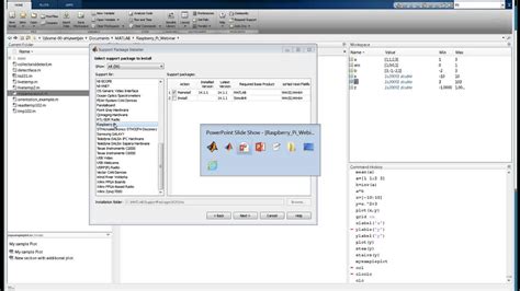 install the matlab support package for raspberry pi element14 community