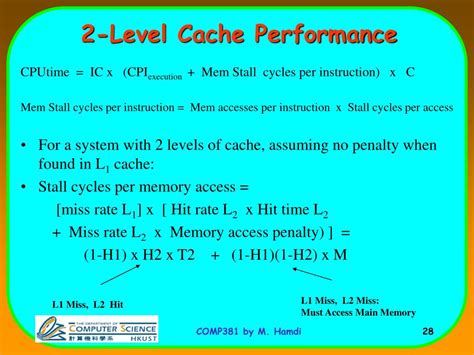 PPT Performance Of Cache Memory PowerPoint Presentation Free